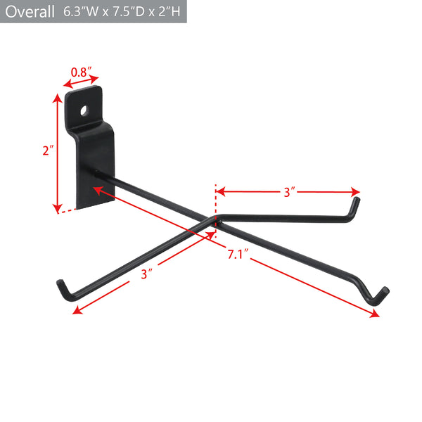 Ikee Design® 6 Pcs Set Metal Sunglasses Display Eyewear Stand for Slat
