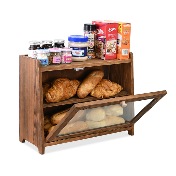 Ikee Design® Wooden Table Top Storage Cabinet, countertop cabinet, and