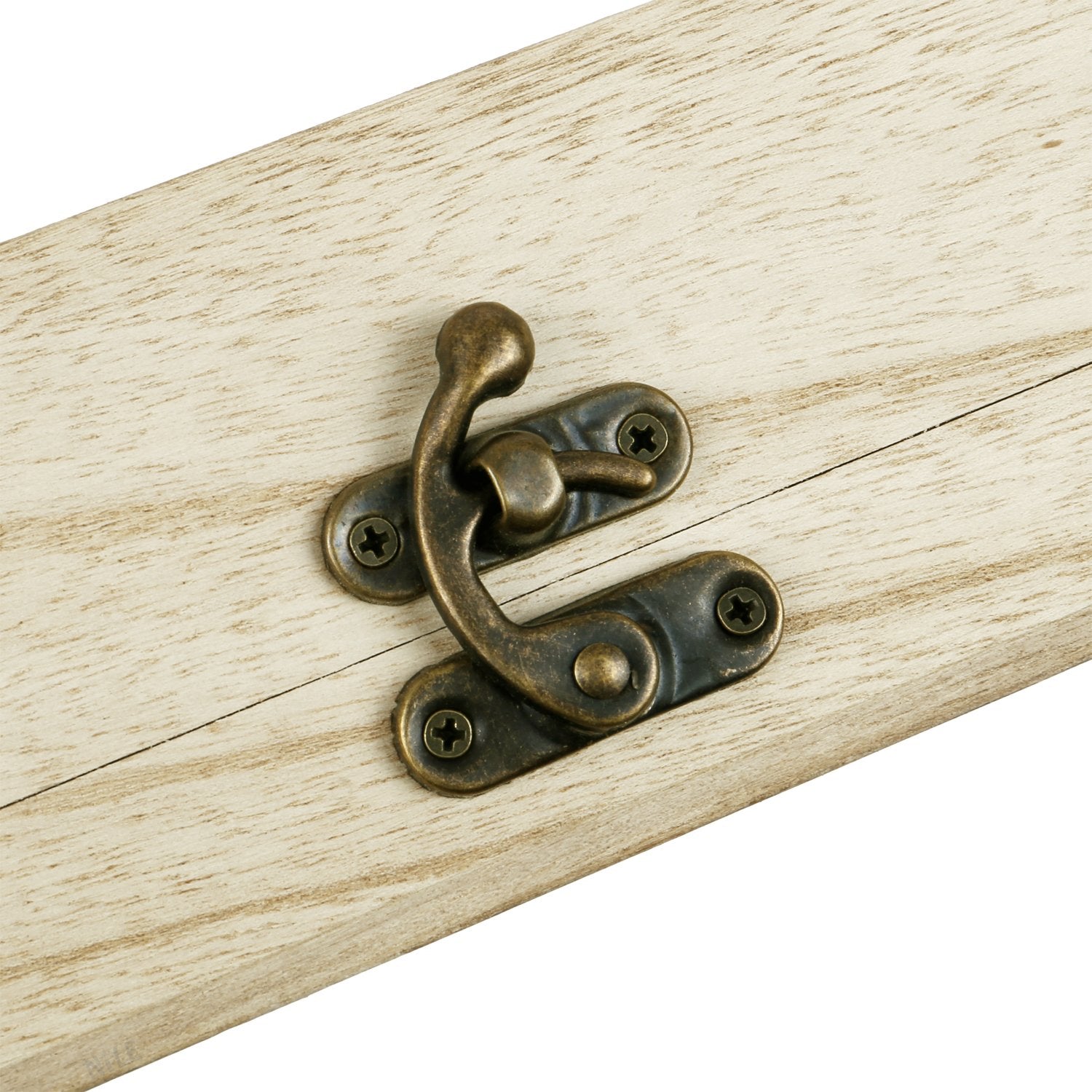 Ikee Design® Wall Mounted Wooden Display Case with Tempered Glass Door