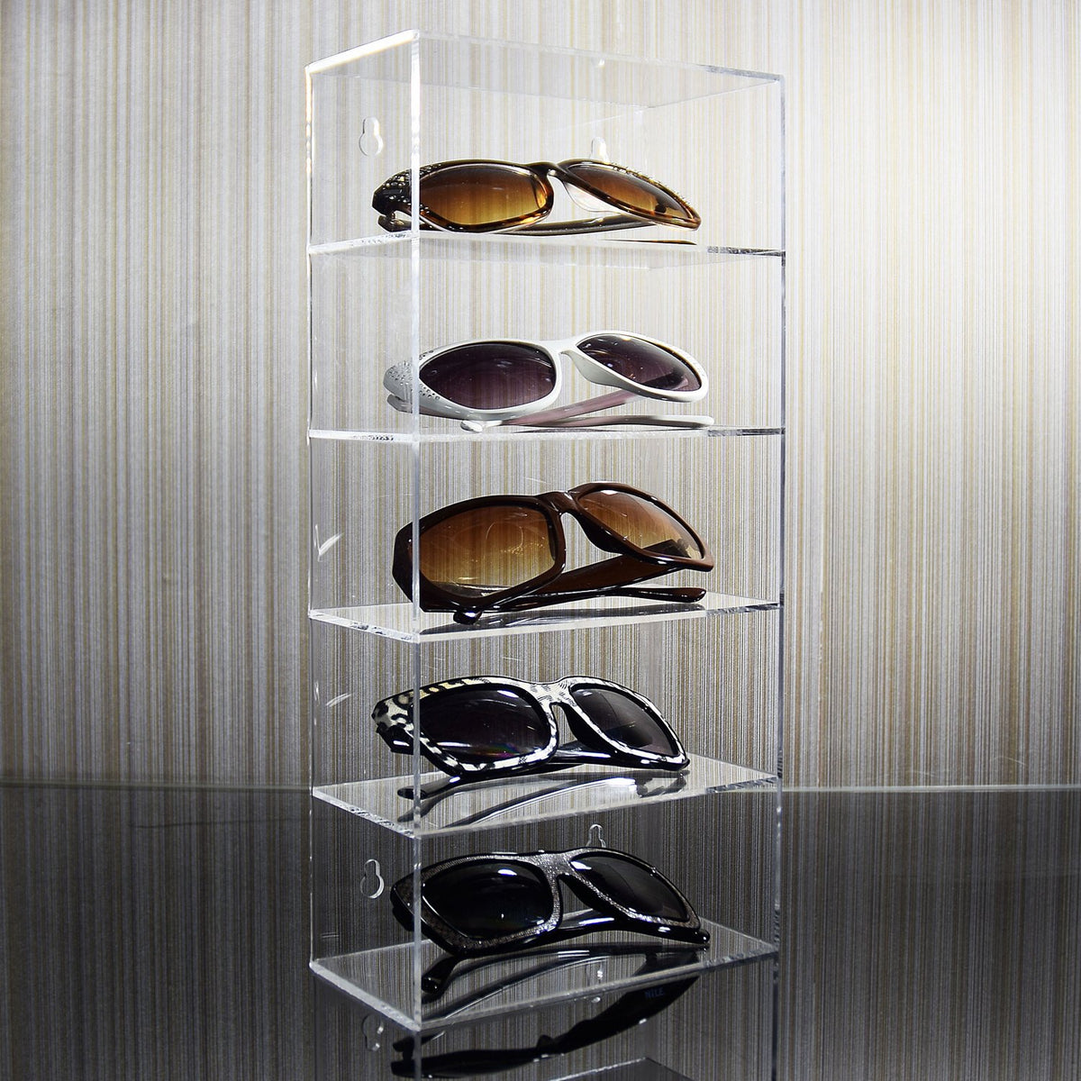 Ikee Design® Acrylic Wall Mounted/Free Standing Eyewear Display